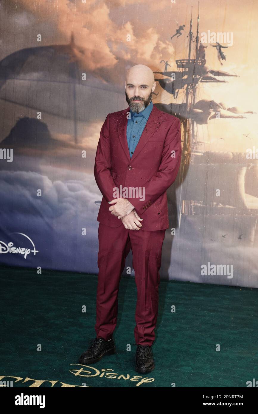 David Lowery attending the world premiere of Peter Pan & Wendy, at the ...