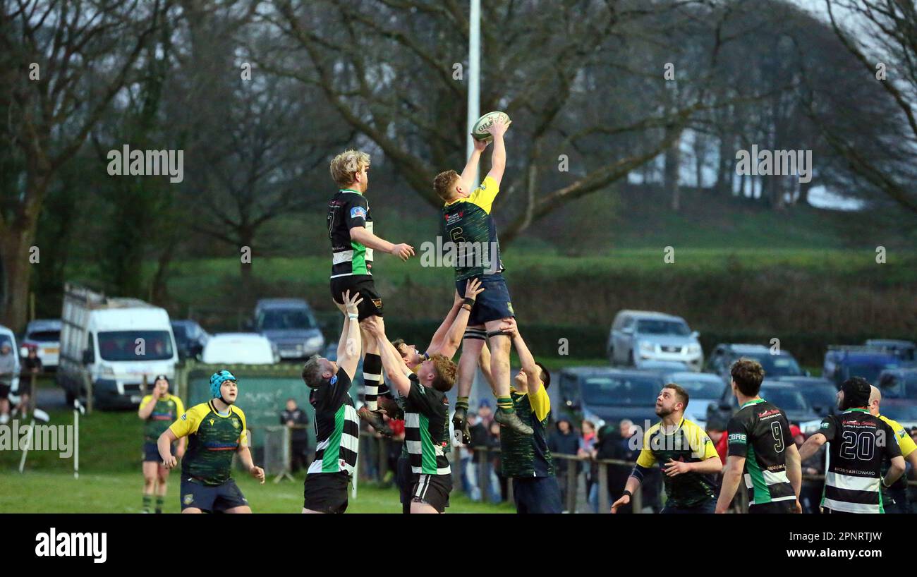 Llandeilo RFC v Cefneithin RFC 2023 Stock Photo - Alamy