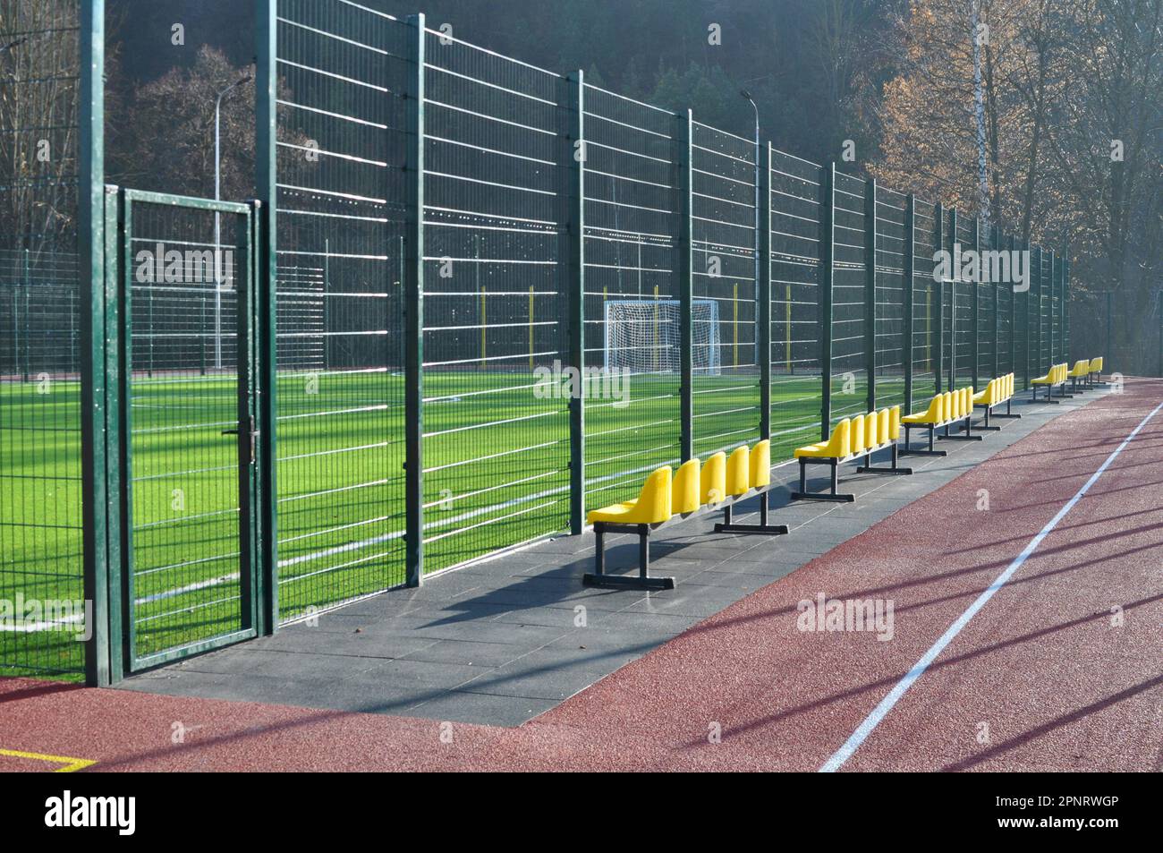 Modern multifunctional playing sports playground alfresco, located near ...