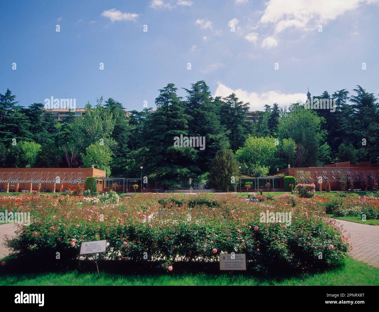 JARDINES DE LA ROSALEDA. Location: PARQUE DEL OESTE. MADRID. SPAIN ...