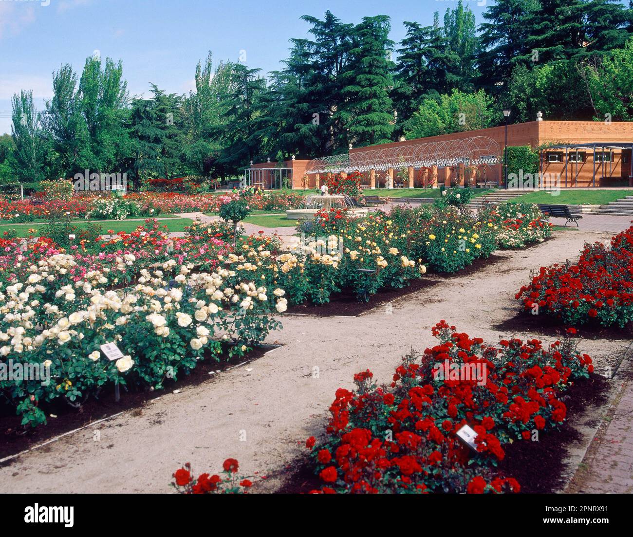 JARDINES DE LA ROSALEDA. Location: PARQUE DEL OESTE. MADRID. SPAIN ...