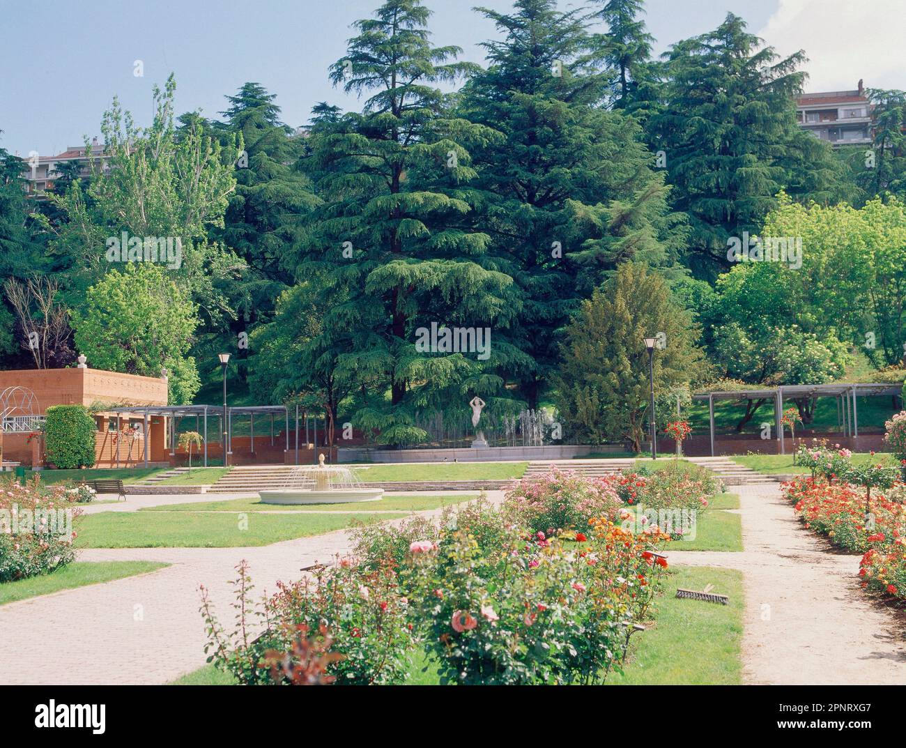 JARDINES DE LA ROSALEDA. Location: PARQUE DEL OESTE. MADRID. SPAIN ...
