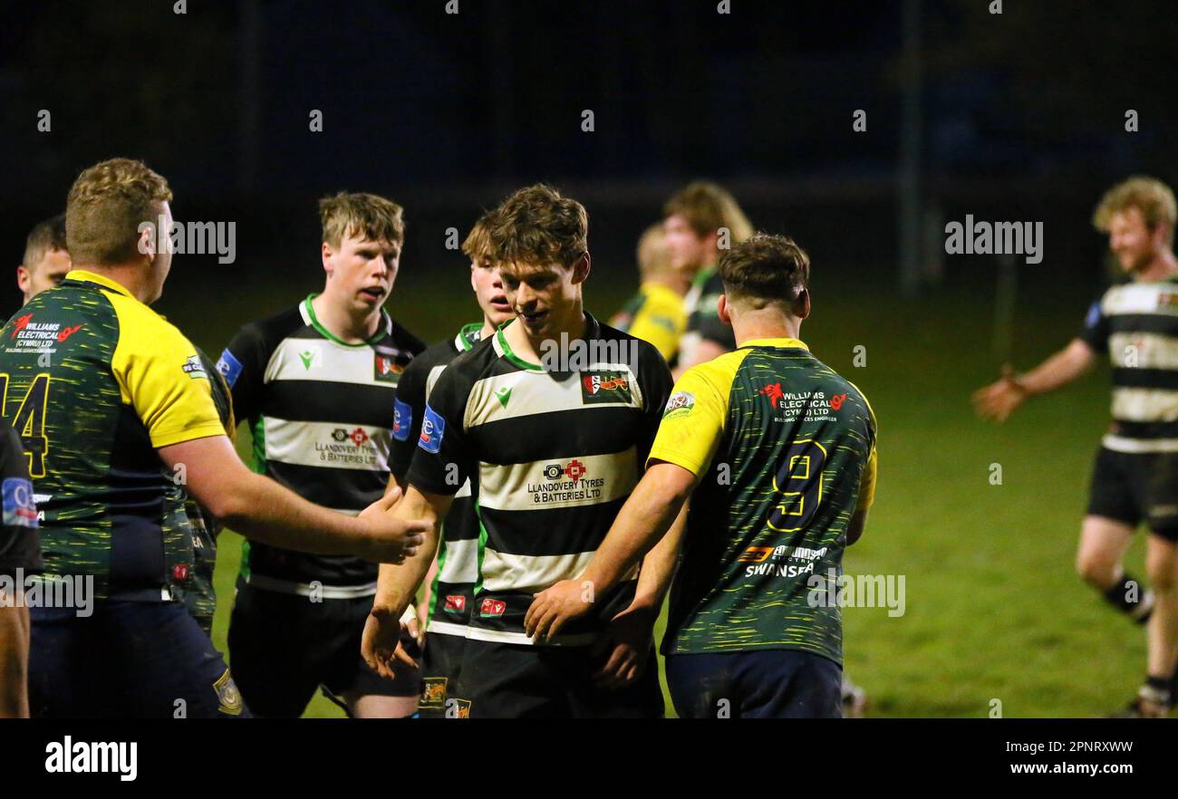 Llandeilo RFC v Cefneithin RFC 2023 Stock Photo - Alamy