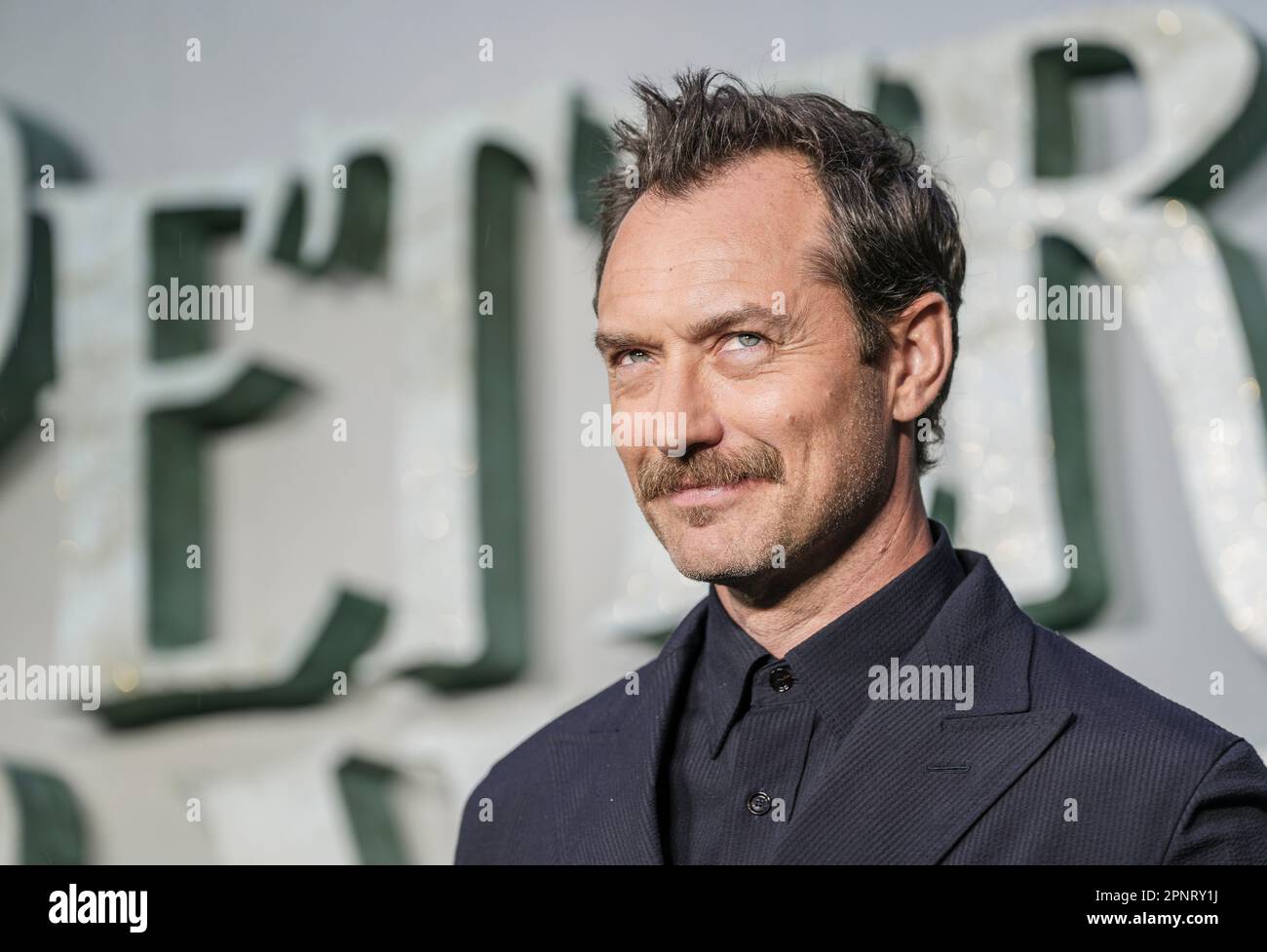 Jude Law poses for photographers upon arrival at the World premiere of ...