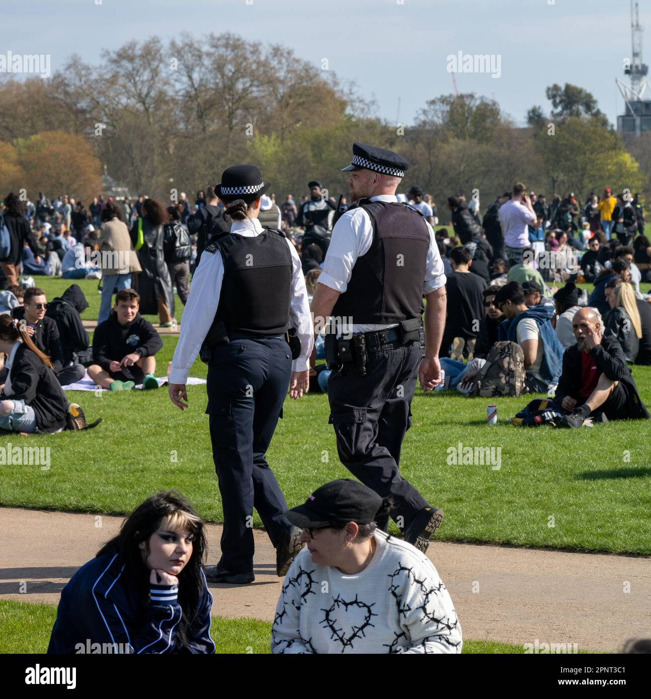 London, UK. 4th Apr, 2023. 420 day a celebrating of marijuana smoking ...