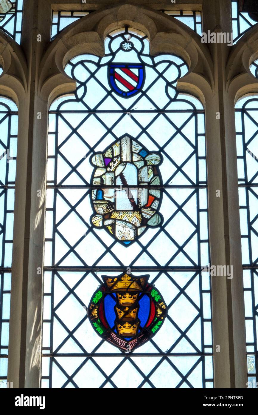 St Mary the Virgin Church Parham, Suffolk Stock Photo - Alamy