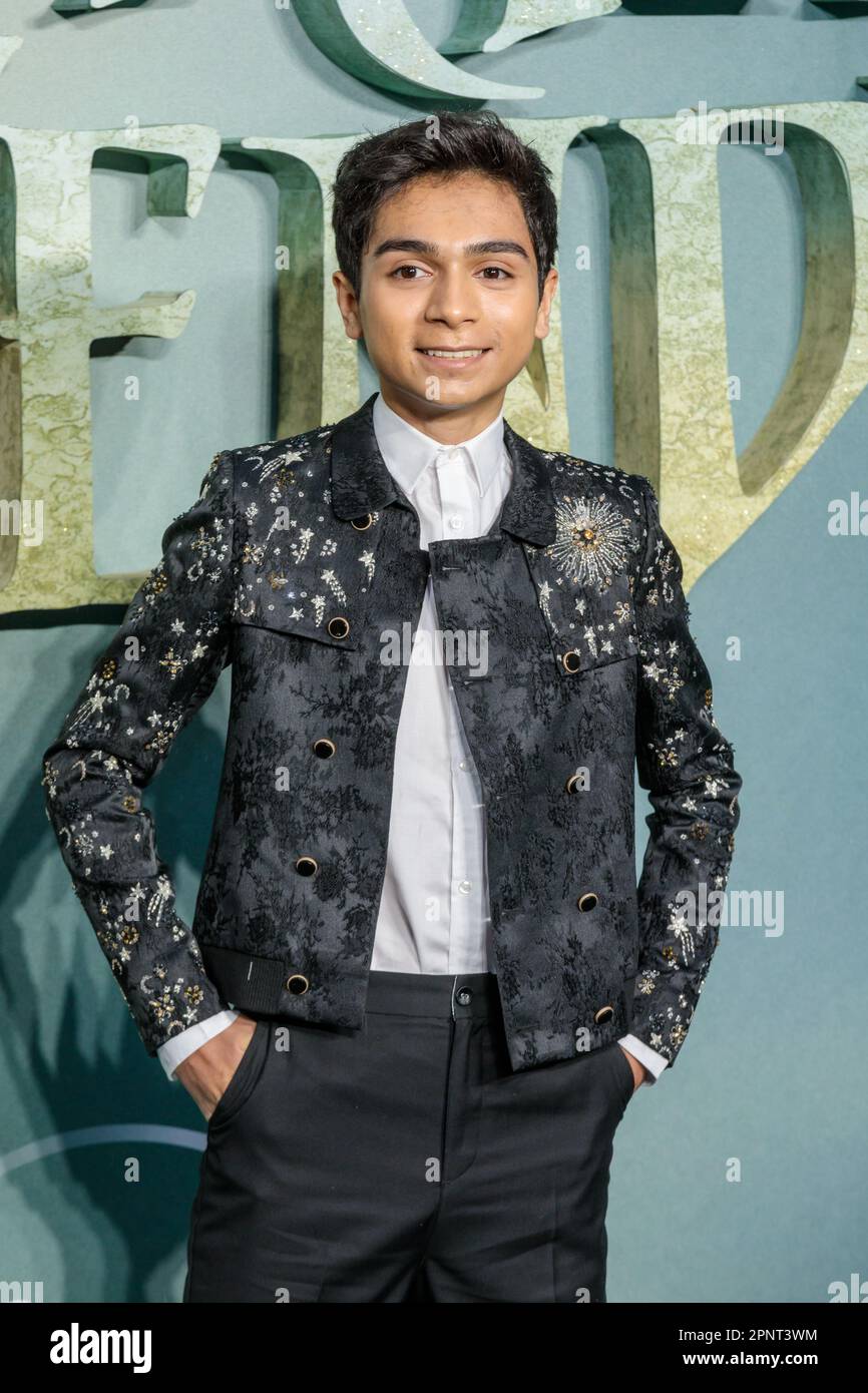 London, UK. 20th April 2023. Alexander Molony arriving at the for the world premiere of Disney ...