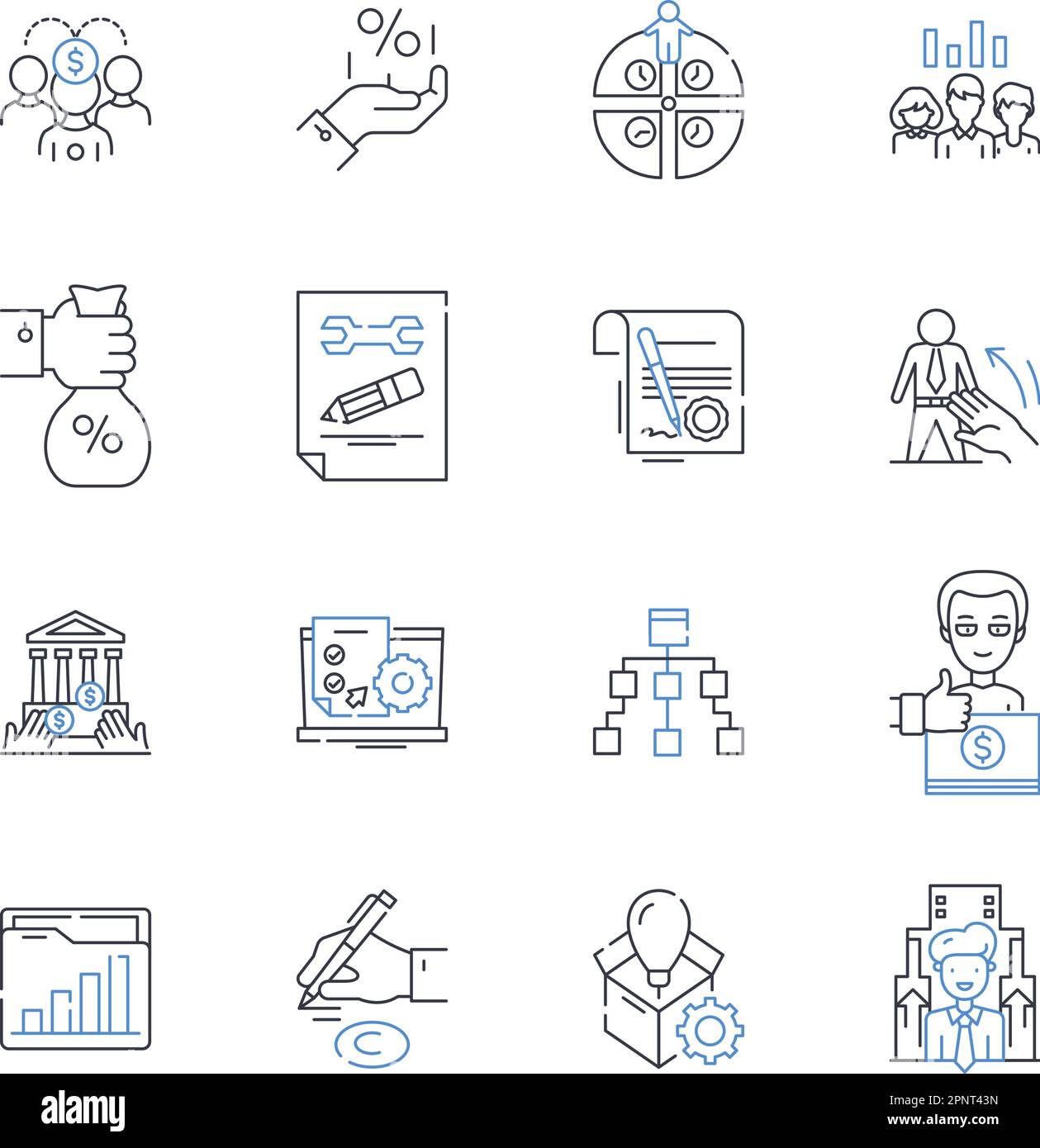 Club union line icons collection. Community, Gathering, Unity, Support ...