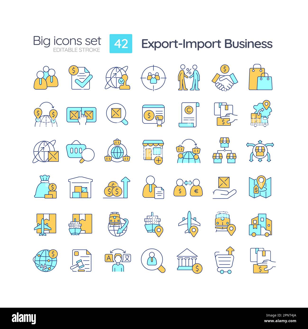 Import export cartoon hi-res stock photography and images - Alamy