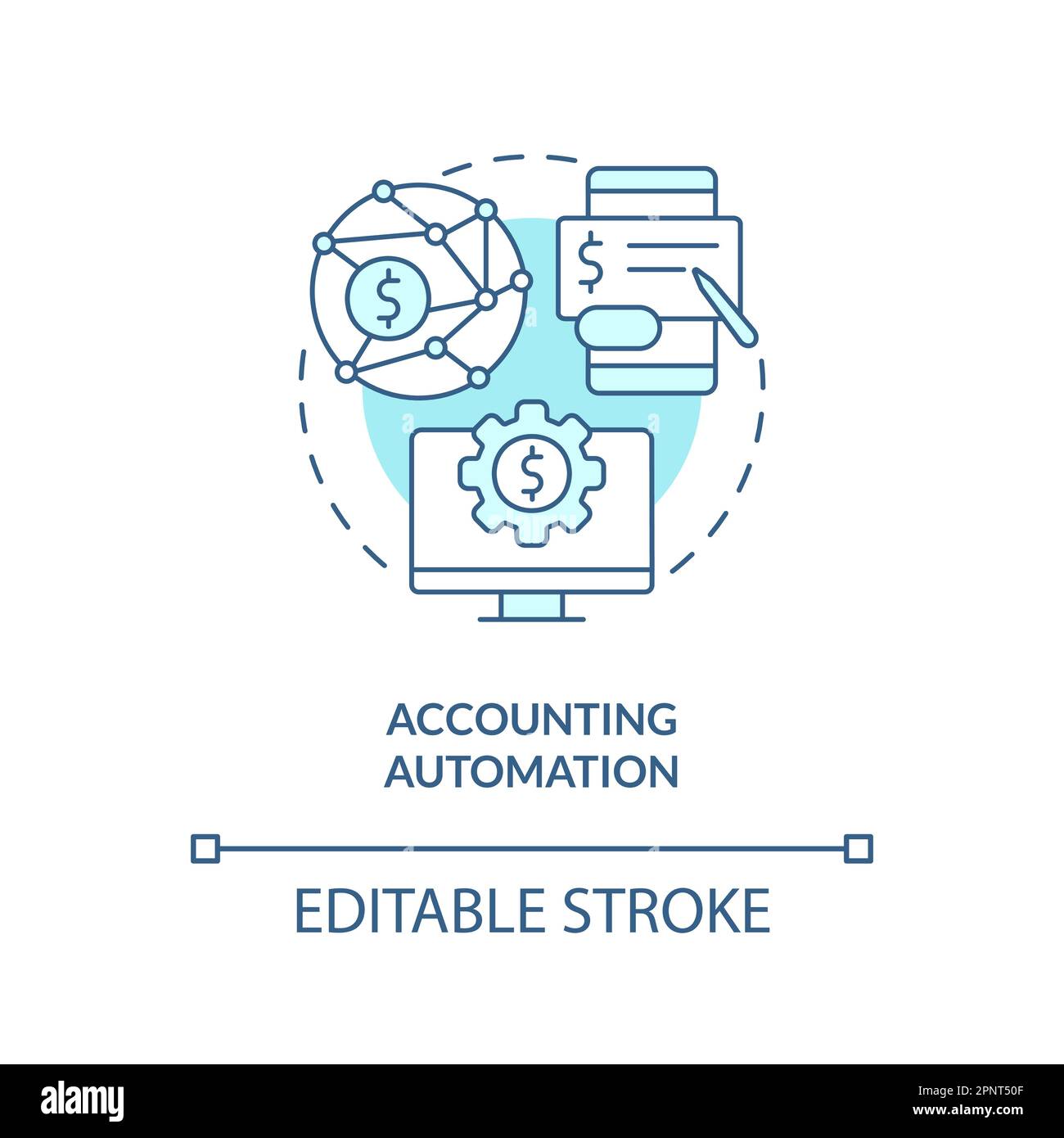 Automation turquoise concept icon Stock Vector Image & Art - Alamy Automation turquoise concept icon Stock Vector Image & Art - Alamy