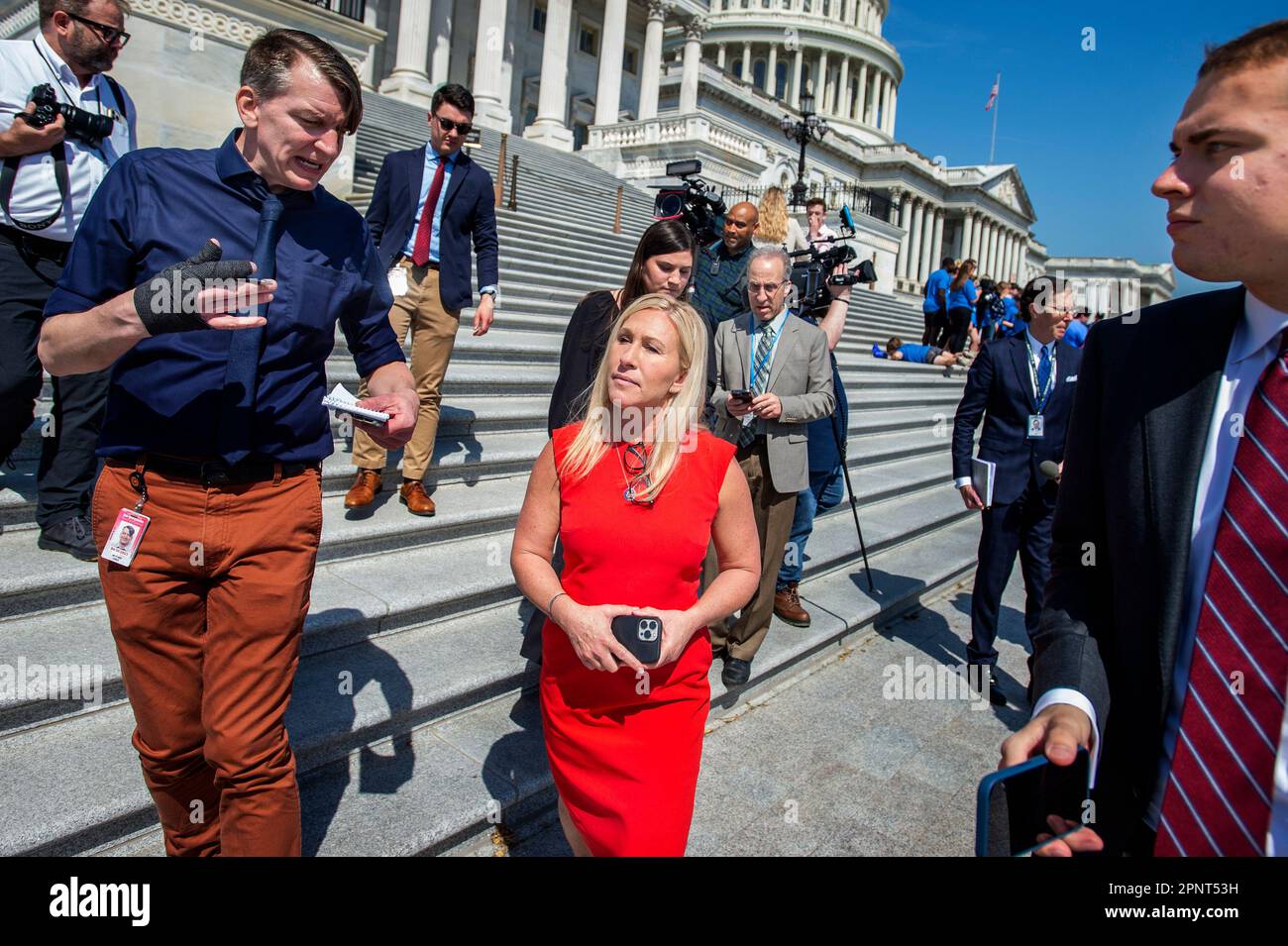 United States Representative Marjorie Taylor Greene (Republican of ...