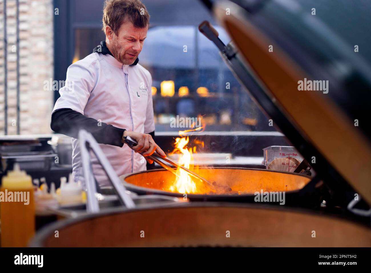 EDITORIAL USE ONLY Michelin-starred Chef Tom Aikens launches The ... EDITORIAL USE ONLY Michelin-starred Chef Tom Aikens launches The ...