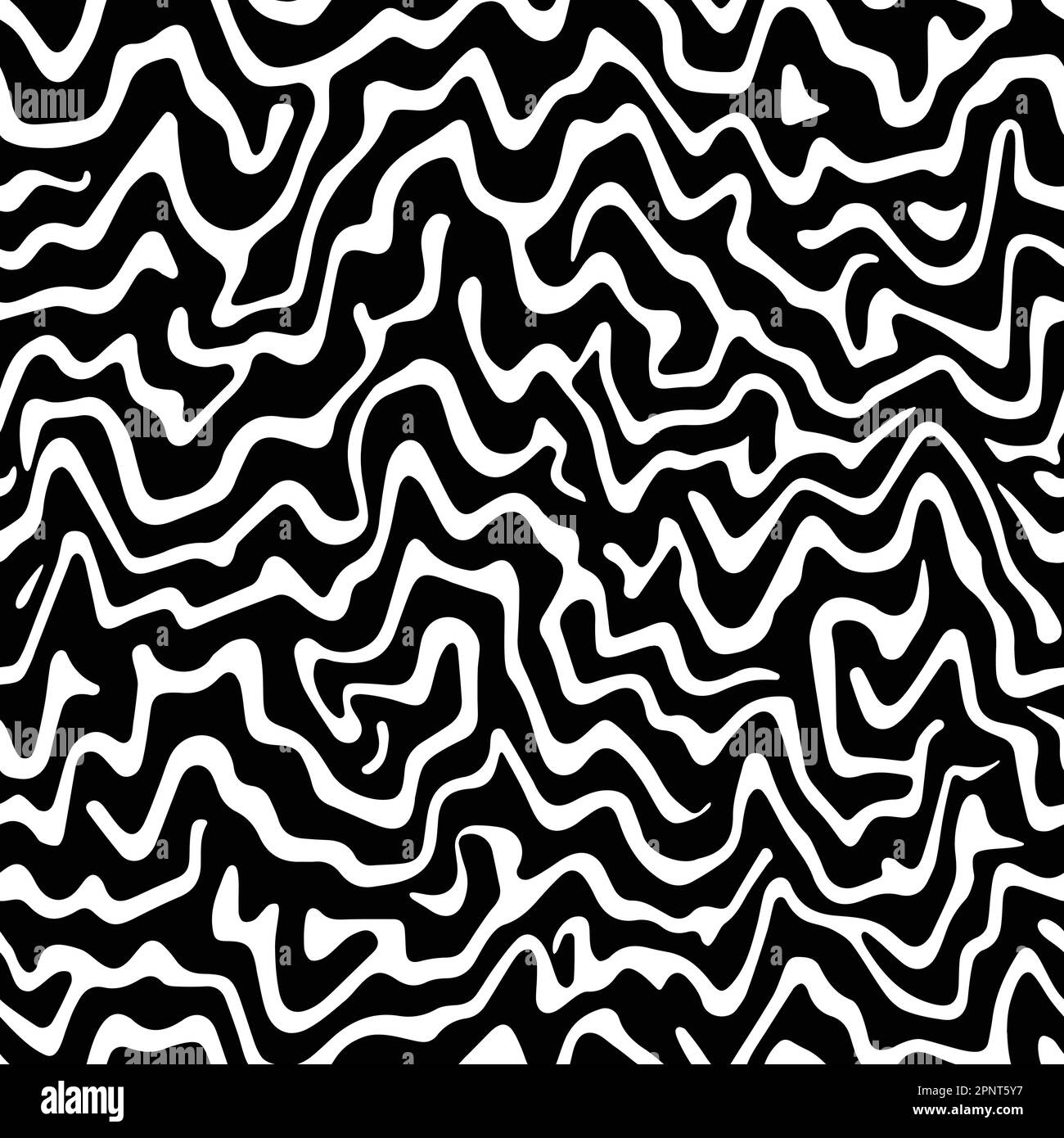 Wave stripe pattern fluid Black and White Stock Photos & Images - Alamy