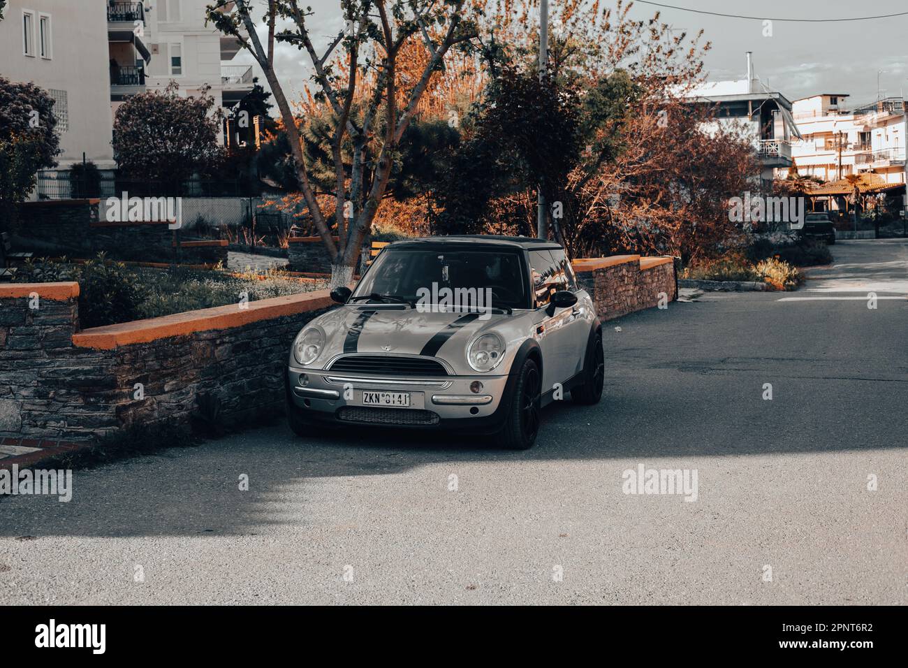 Car in cinematic filter Stock Photo - Alamy