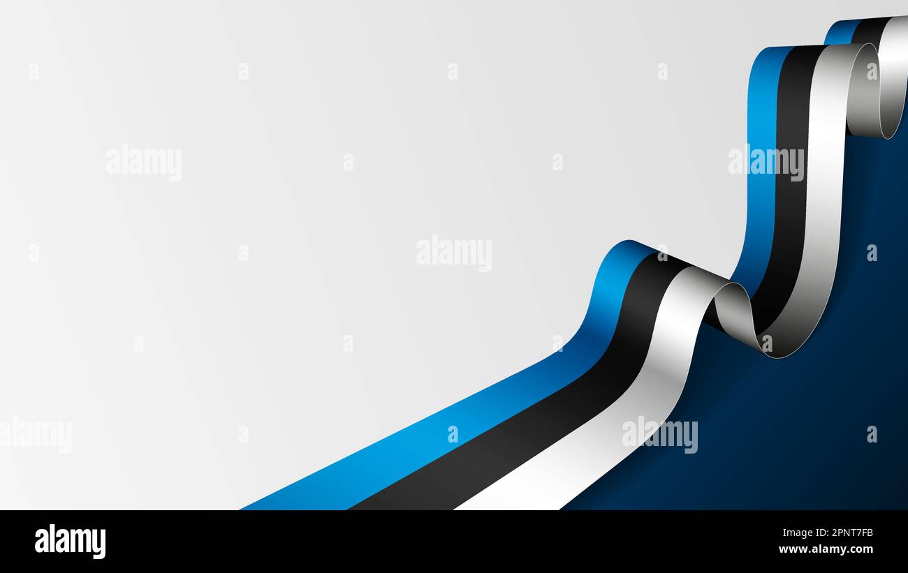 Estonia ribbon flag background. Element of impact for the use you want ...