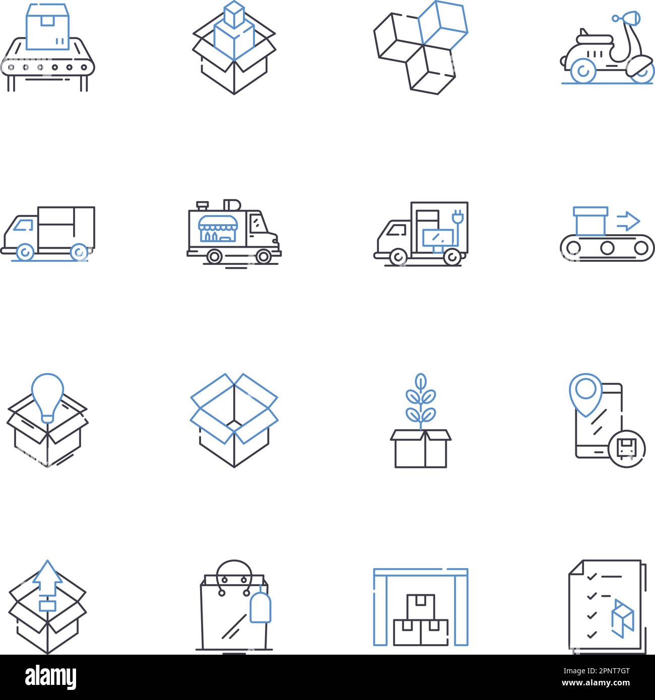 Customer satisfaction line icons collection. Loyalty, Feedback ...