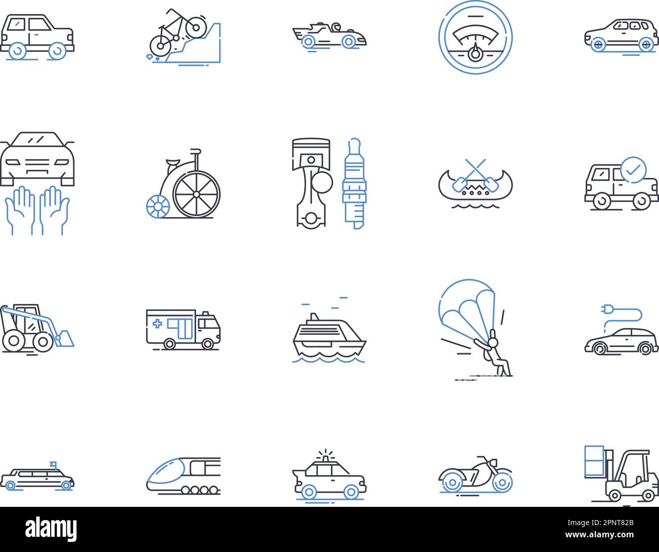 Wheels line icons collection. Rims, Tires, Spokes, Hubcaps, Alloy ...
