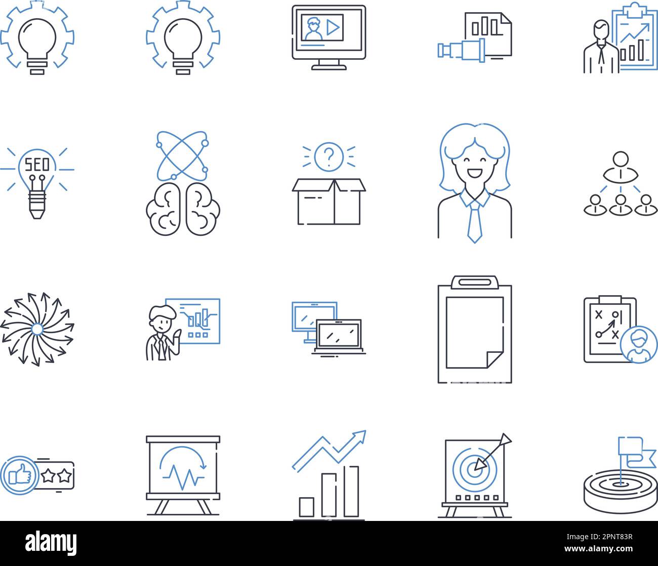 Corporate culture line icons collection. Values, Ethics, Diversity ...