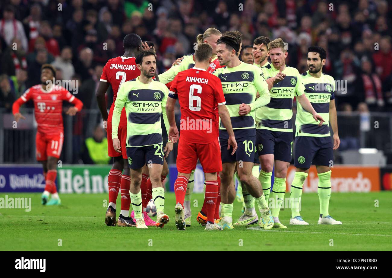 Munich, Deutschland. 19th Apr, 2023. firo: 04/19/2023, football, soccer ...