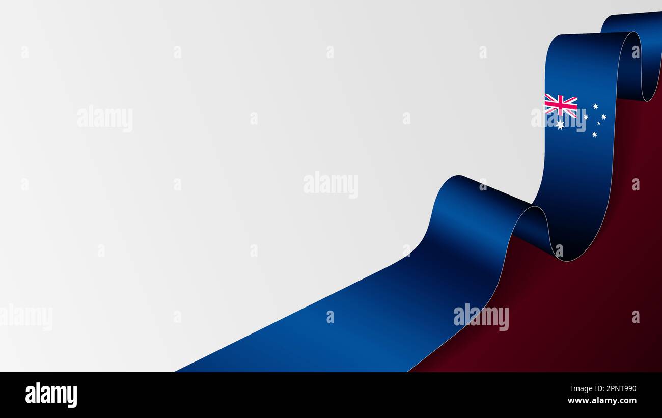 Australia ribbon flag background. Element of impact for the use you ...