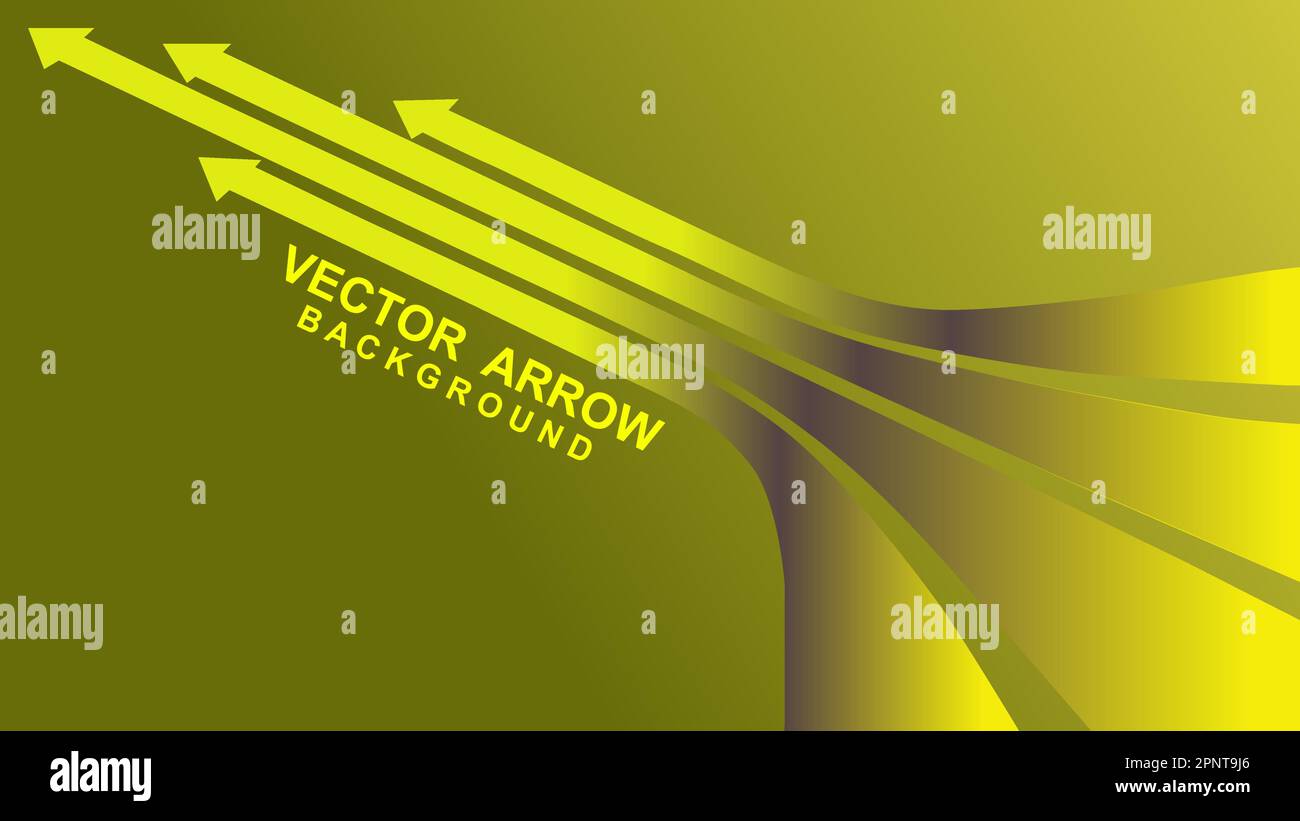 business arrow target direction concept towards success. Financial ...