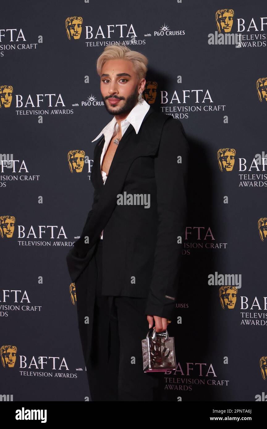Zain Shah attending the nominees' party for the Bafta TV and Craft ...