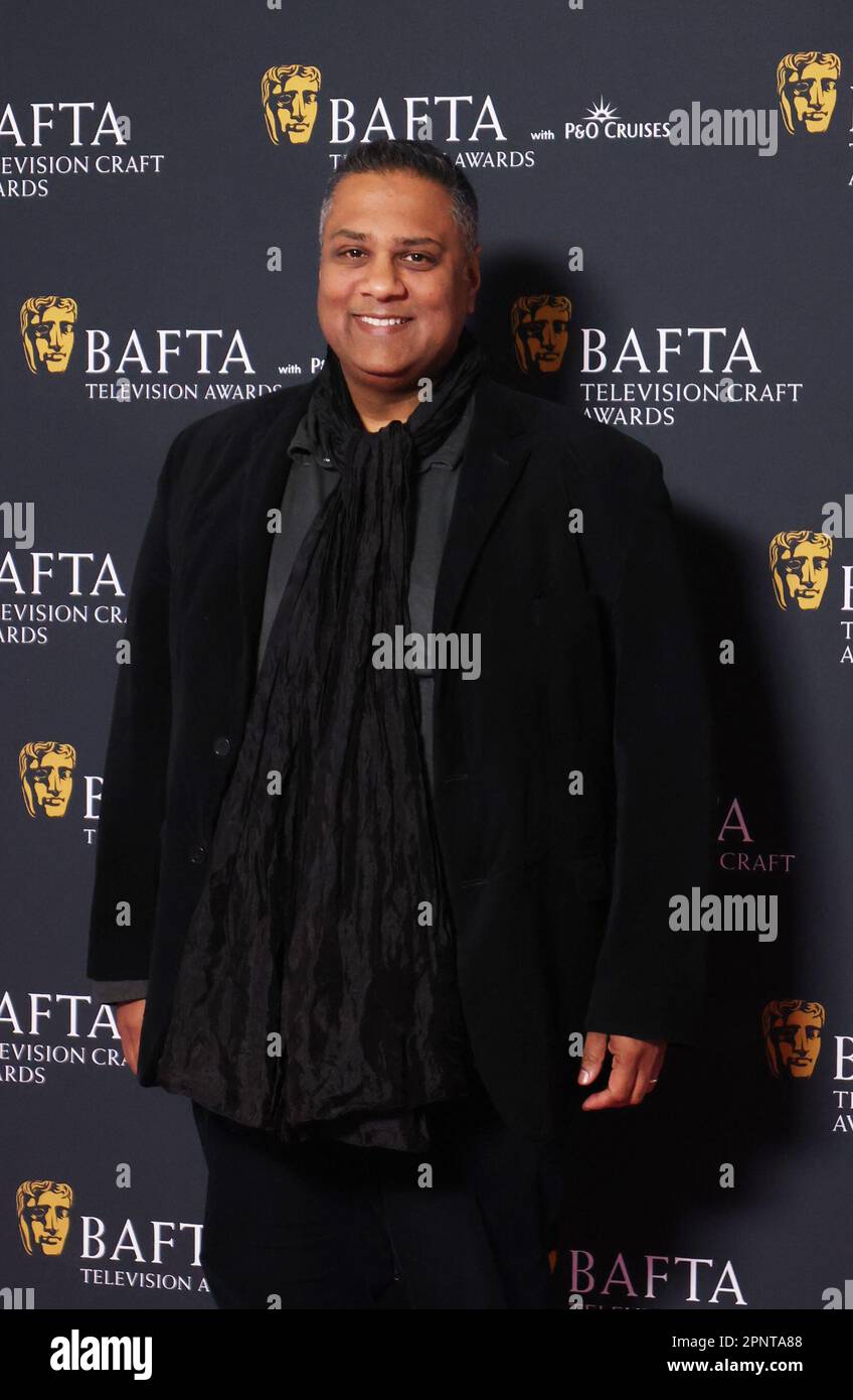 Bafta Chair Krishnendu Majumdar attending the nominees' party for the ...