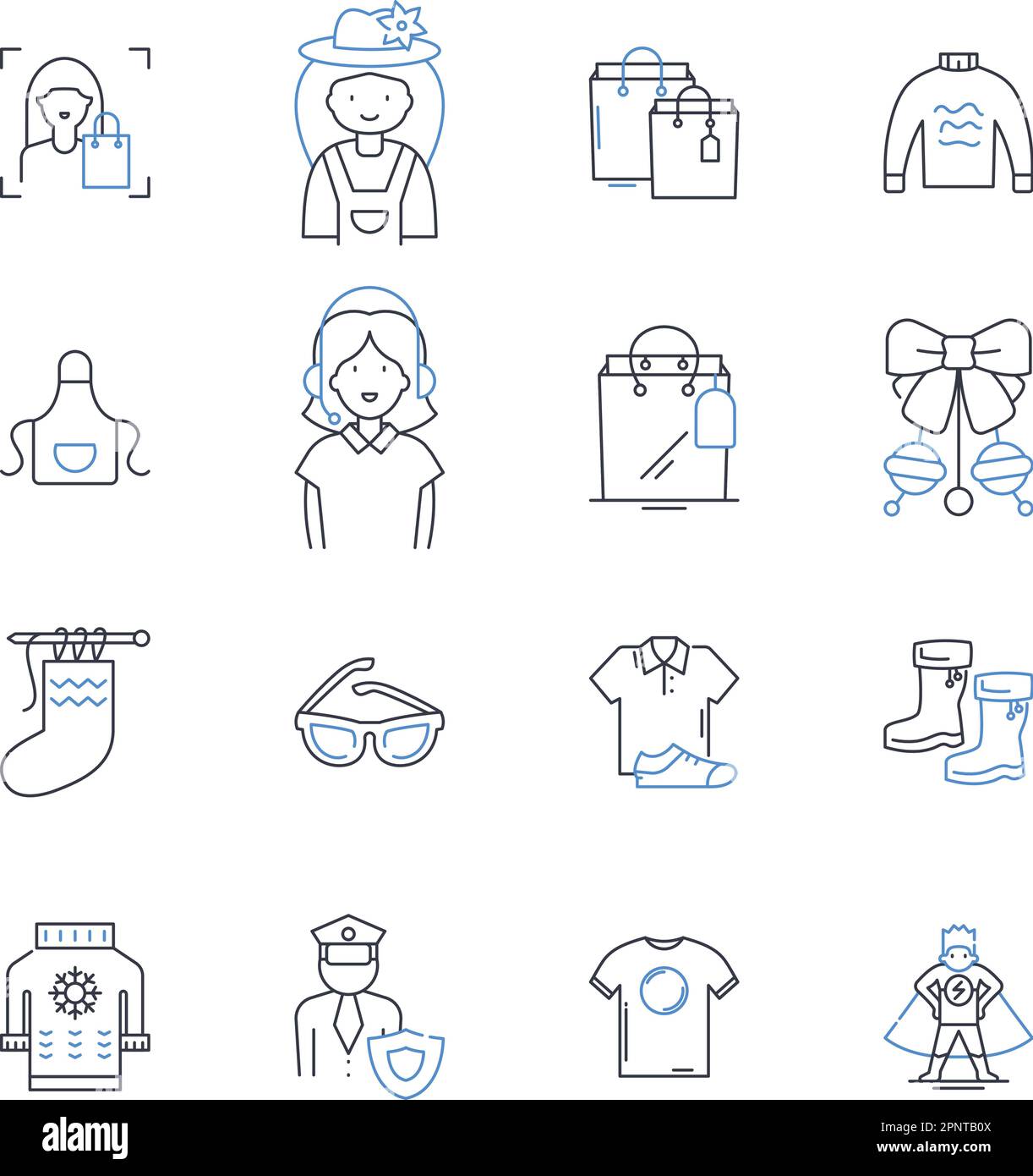 Media industry line icons collection. Journalism, Broadcasting ...