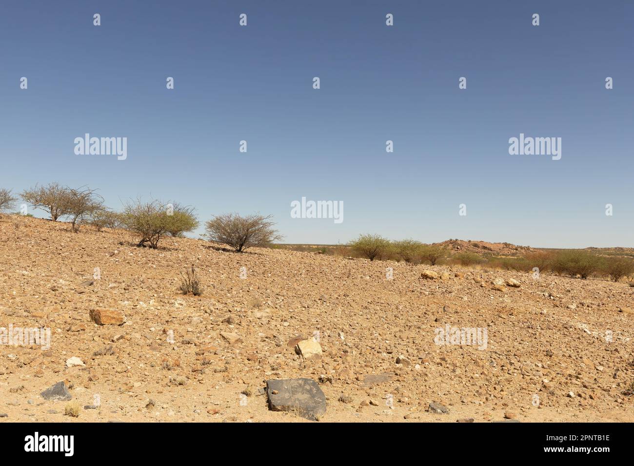 scenic view of the landscape in erongo region of Namibia Stock Photo ...