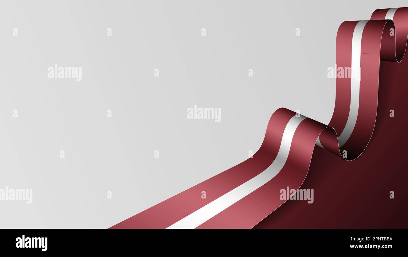 Latvia ribbon flag background. Element of impact for the use you want ...