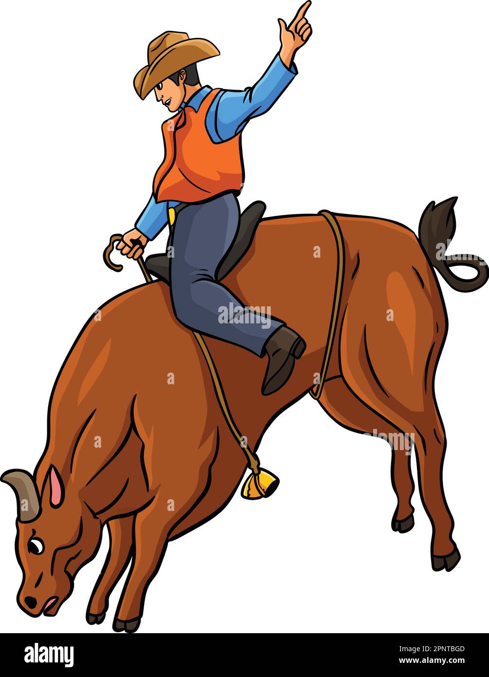 Bullrider Clipart