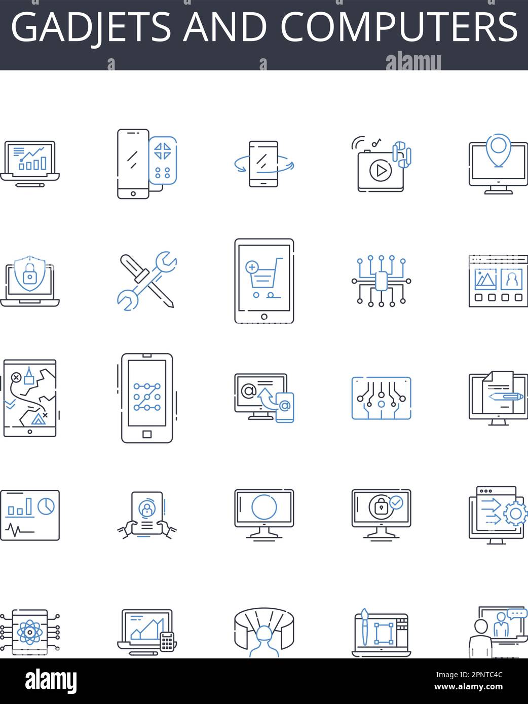 Ports and interfaces Cut Out Stock Images & Pictures - Alamy