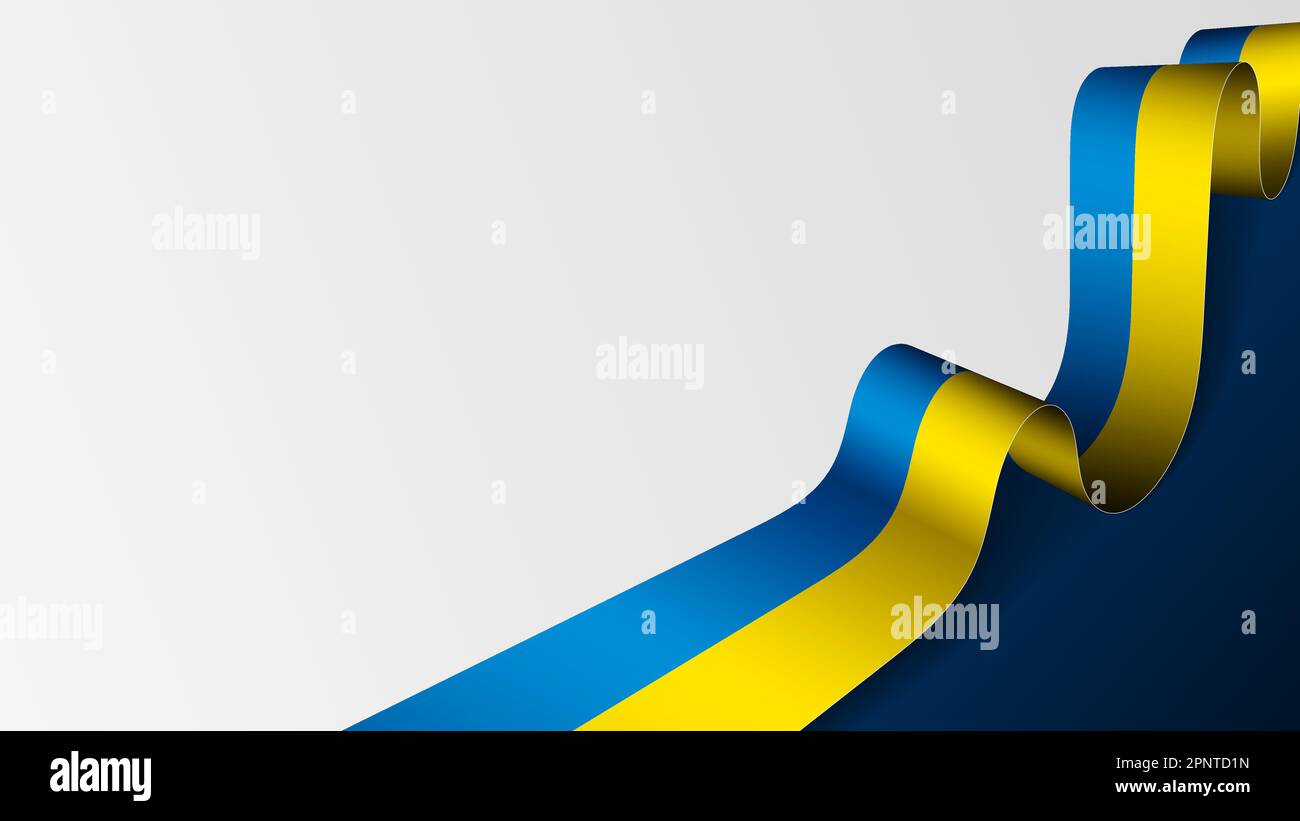 Ukraine ribbon flag background. Element of impact for the use you want ...