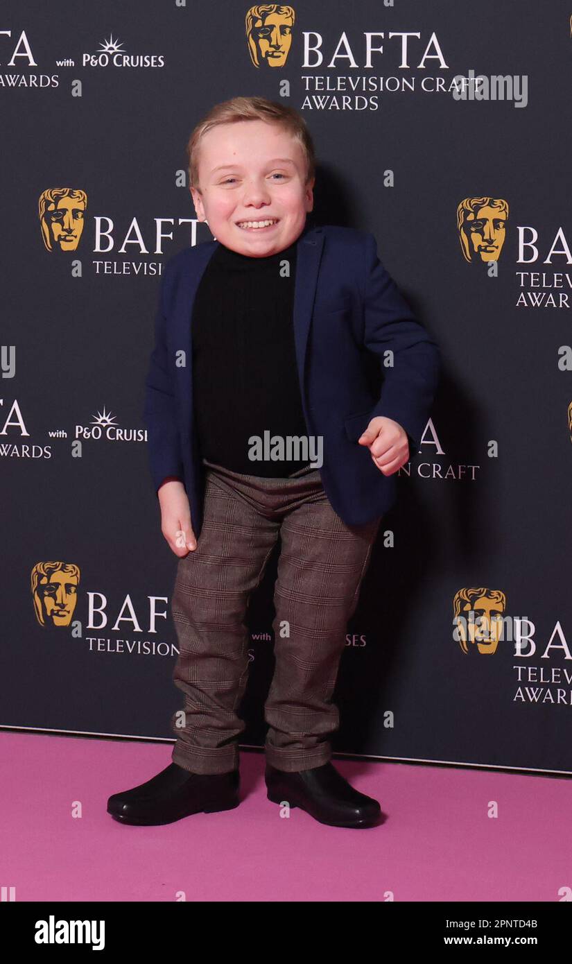 Lenny Rush attending the nominees' party for the Bafta TV and Craft ...