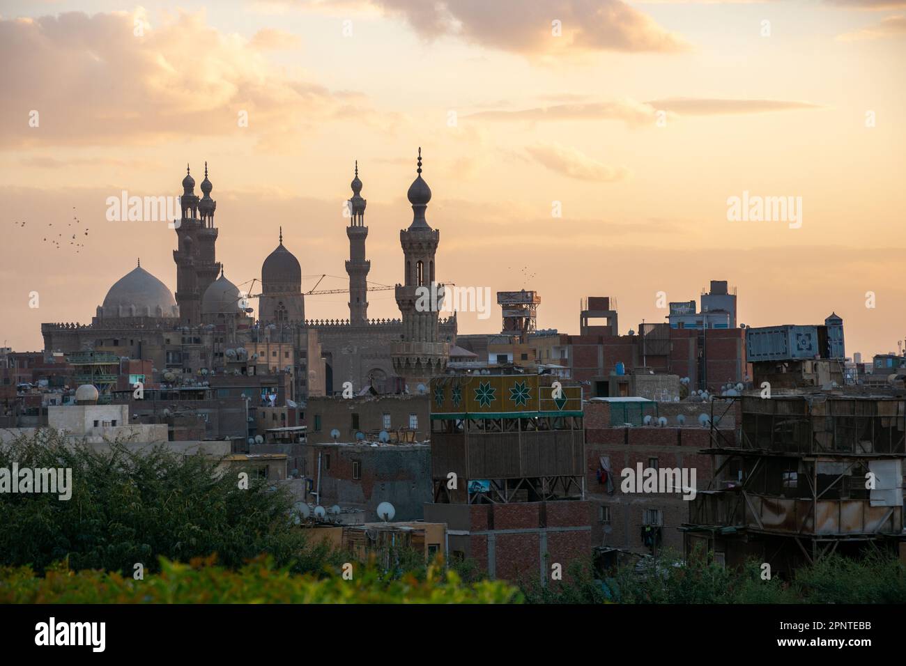 General architecture of Cairo city from above Stock Photo - Alamy