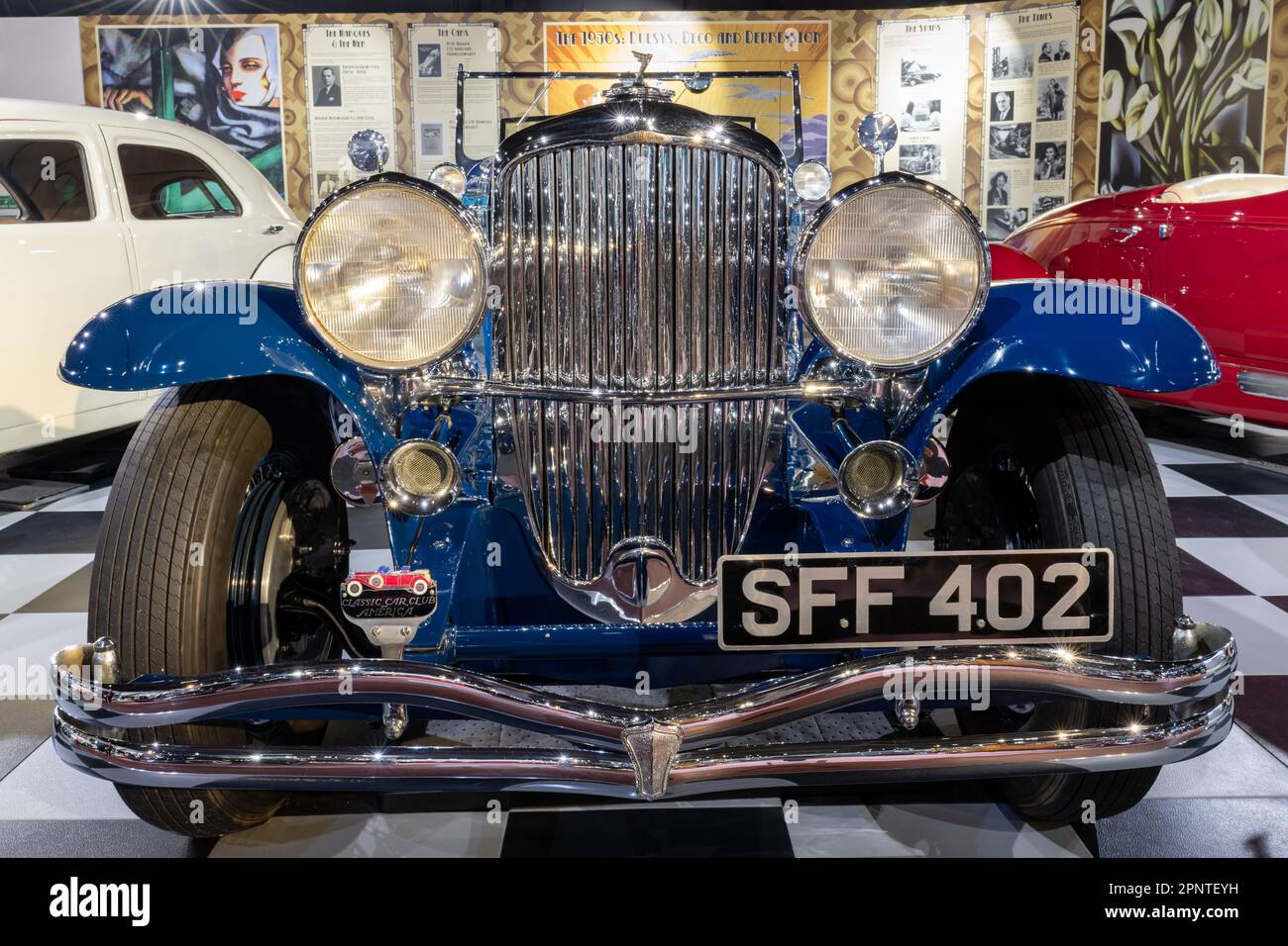 Sparkford.Somerset.United Kingdom.March 26th 2023.A Deusenberg model J ...