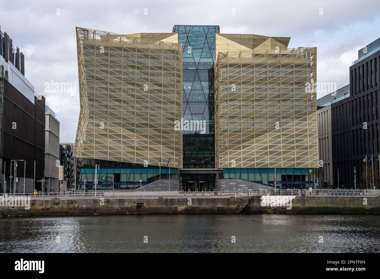 Dublin Docklands, Dublin 1 Ireland 29th March 2023. Central Bank of ...