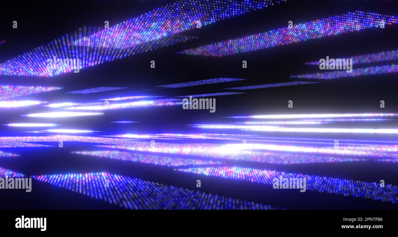 Abstract background blue from futuristic hi-tech rectangles of pixel ...