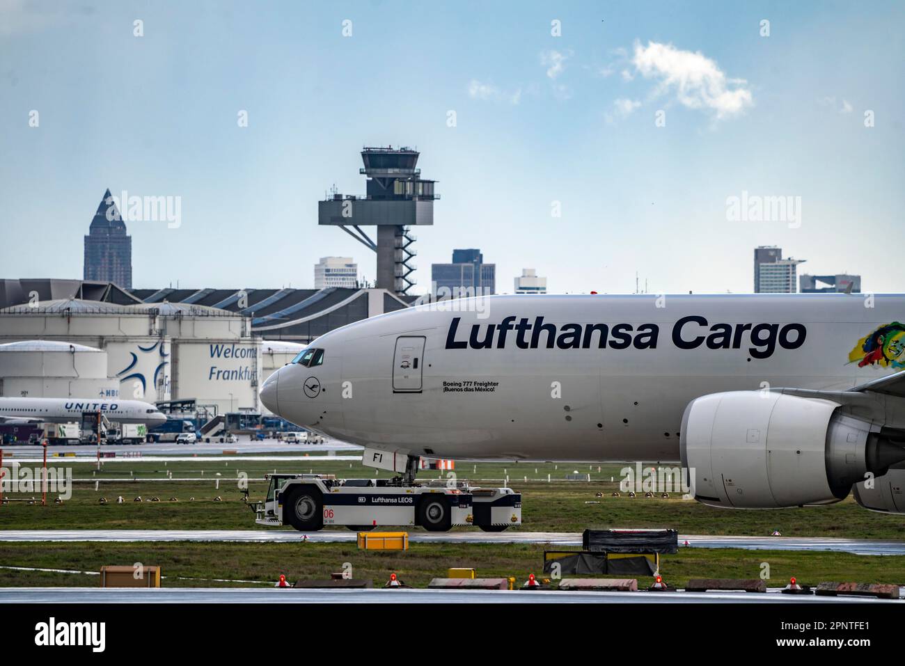 Lufthansa boeing 777 freighter hi-res stock photography and images - Alamy