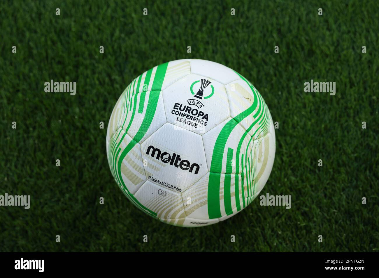 London, UK. 20th Apr, 2023. Europa Conference League Football, Quarter ...