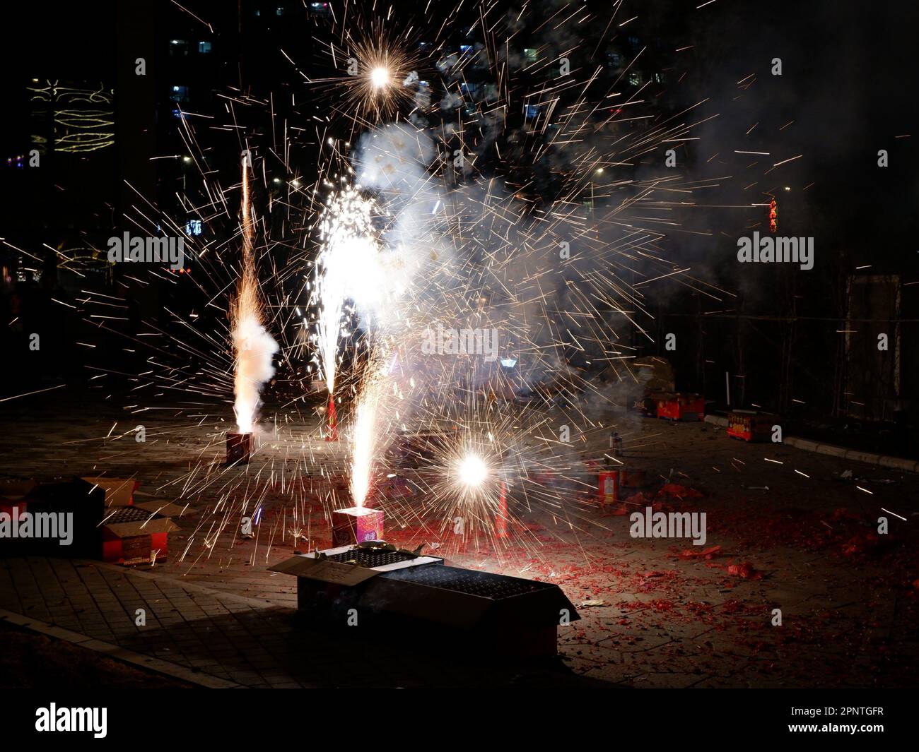 Fireworks box hi-res stock photography and images - Alamy