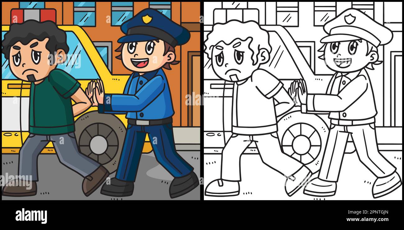 Escorting criminal hi-res stock photography and images - Alamy