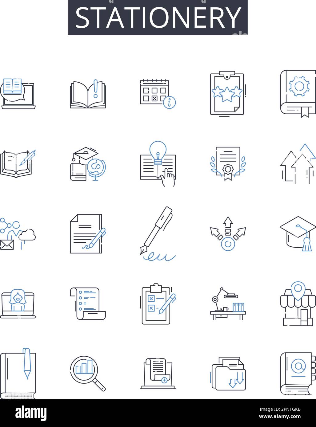 Correspondence materials Cut Out Stock Images & Pictures - Alamy