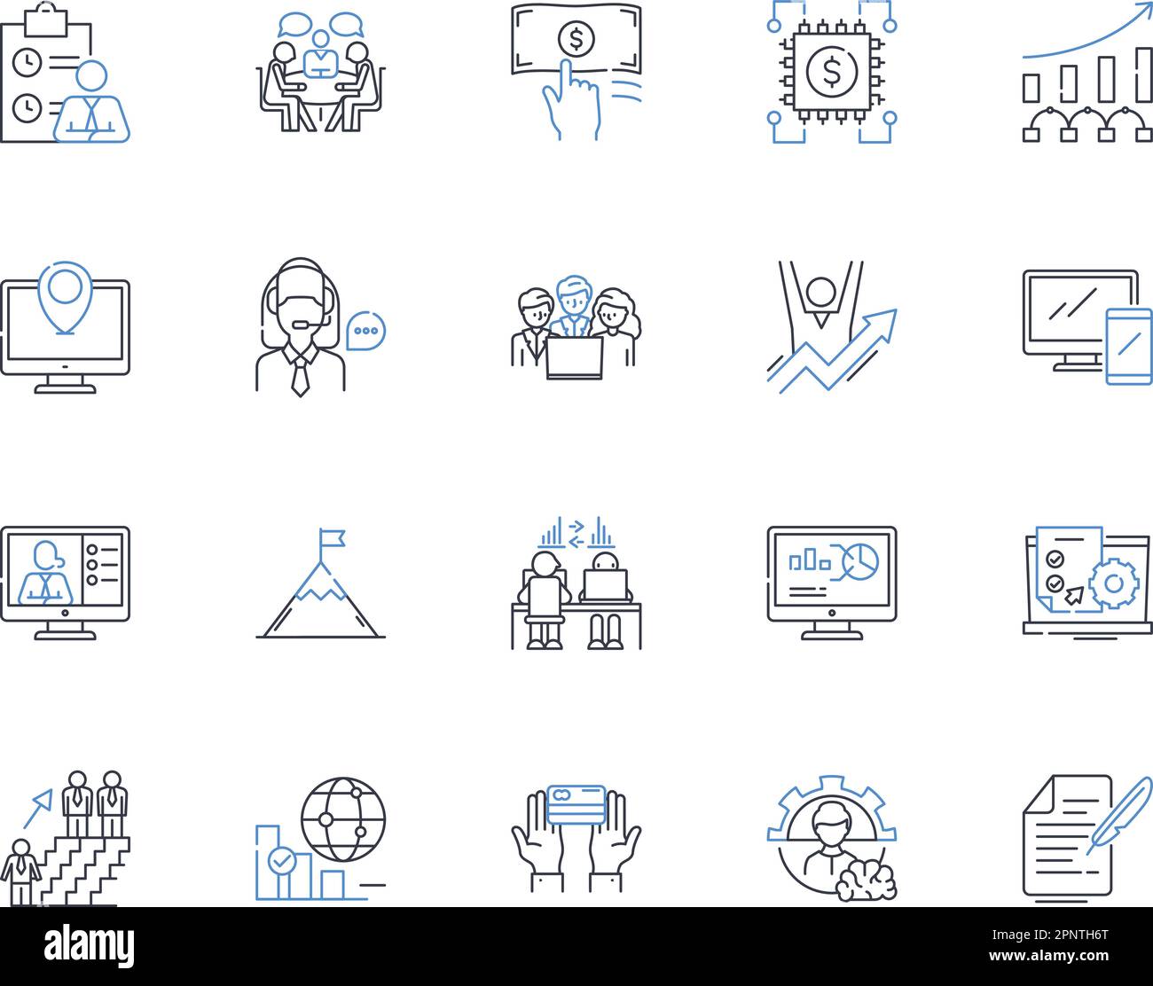 Game debut line icons collection. Launch, Premiere, Introduction, Debut ...