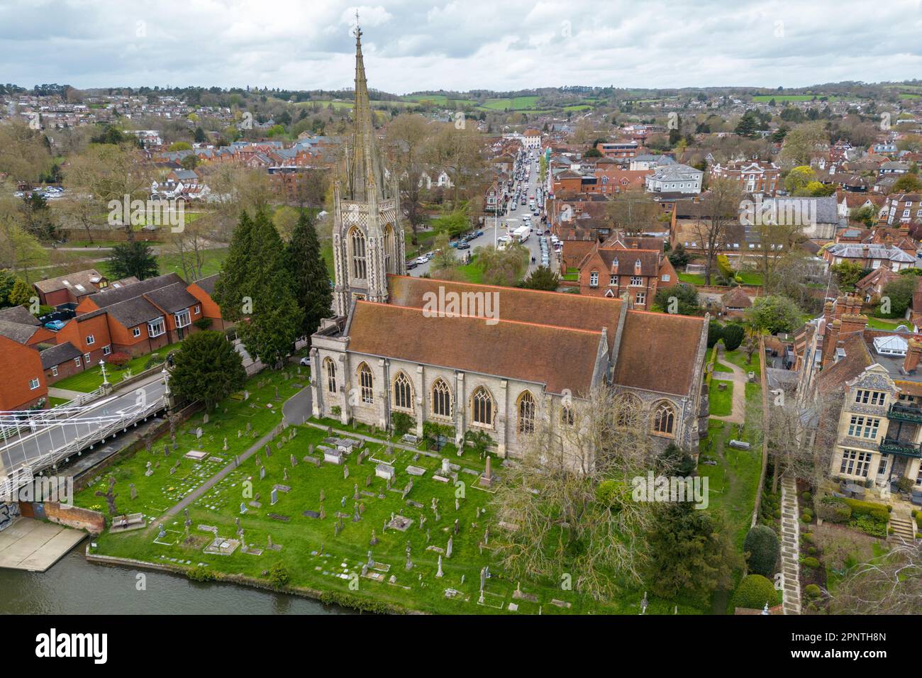 All saints church marlow hi-res stock photography and images - Alamy