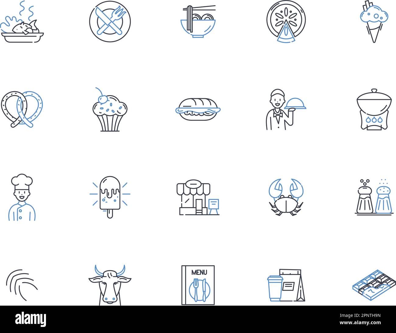 Savoring line icons collection. Enjoyment, Appreciation, Delight ...