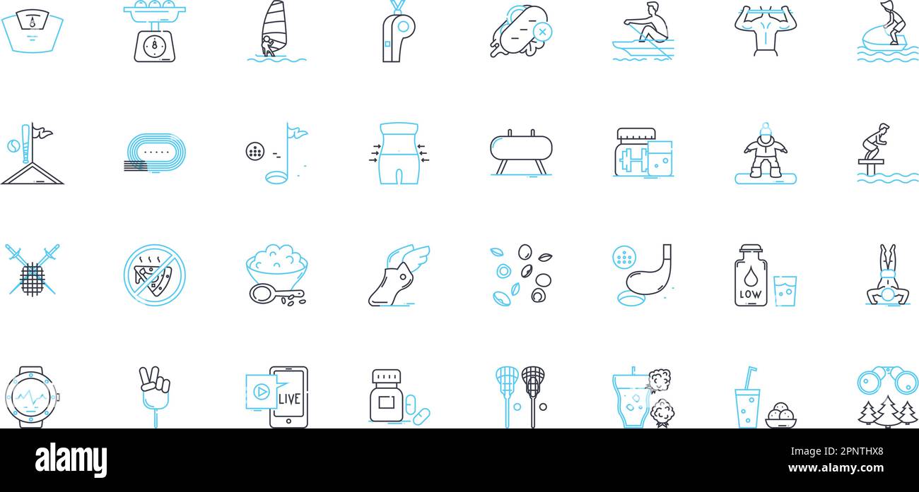 Nutrient intake linear icons set. Macronutrients, Micronutrients ...