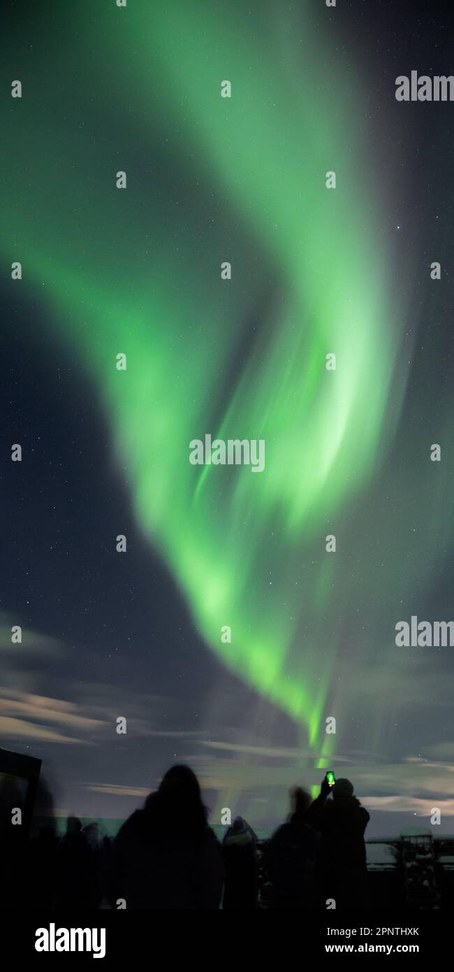 Mobile aurora borealis hi-res stock photography and images - Alamy