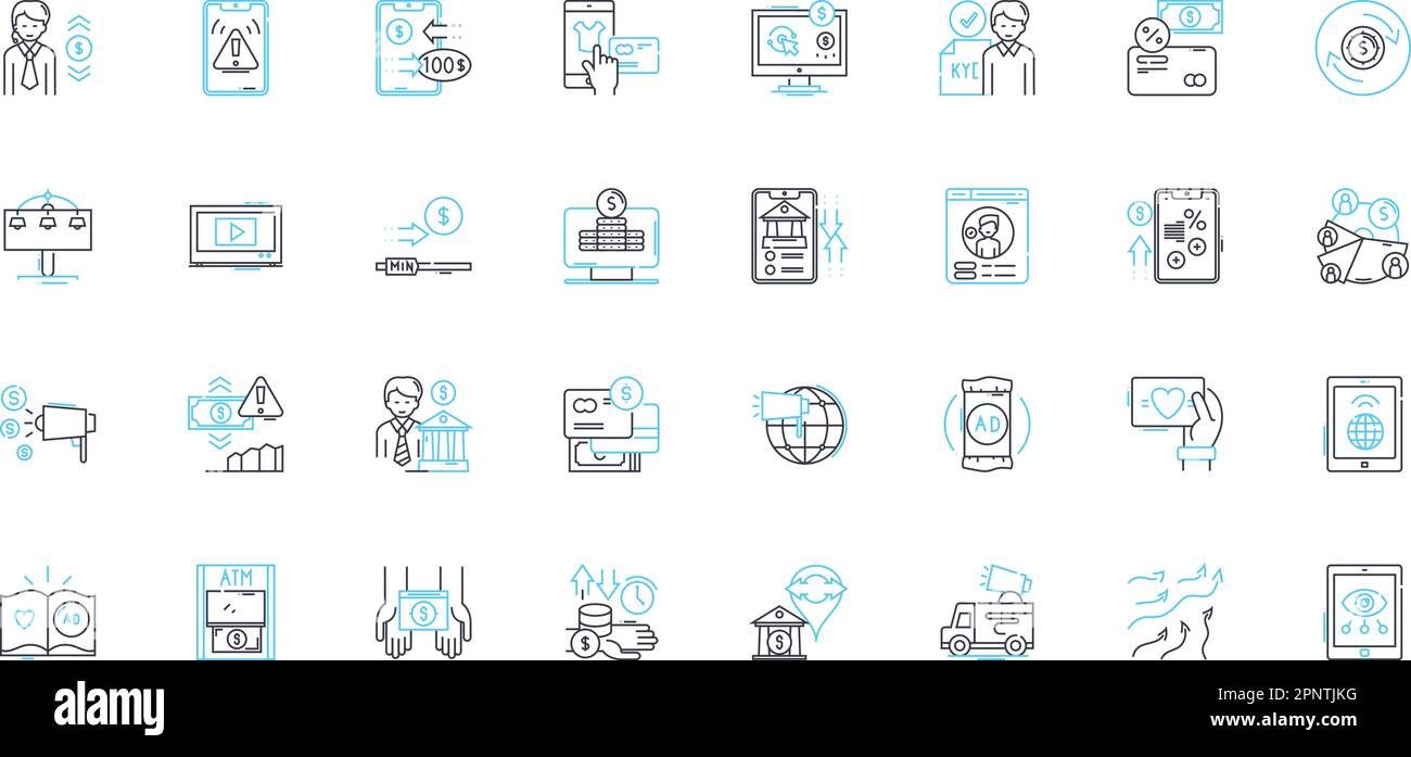 Web-based retail linear icons set. E-commerce, Online shopping, Digital ... Web-based retail linear icons set. E-commerce, Online shopping, Digital ...