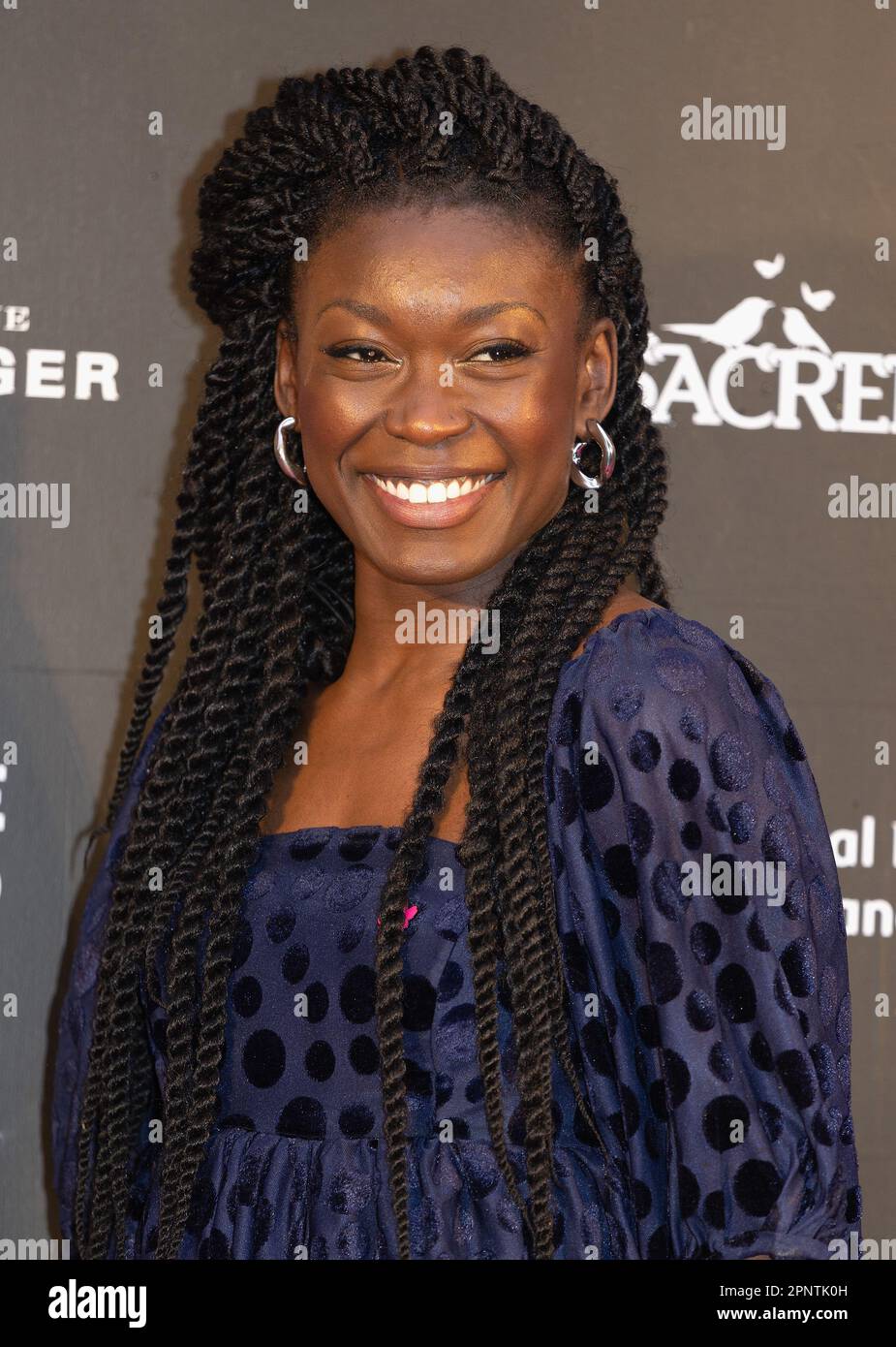 Tanisha Spring attending The Tomorrow Gala for The Old Vic in London ...